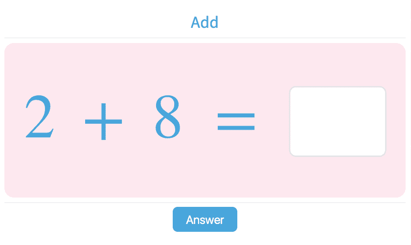 I - Practice with Math Games