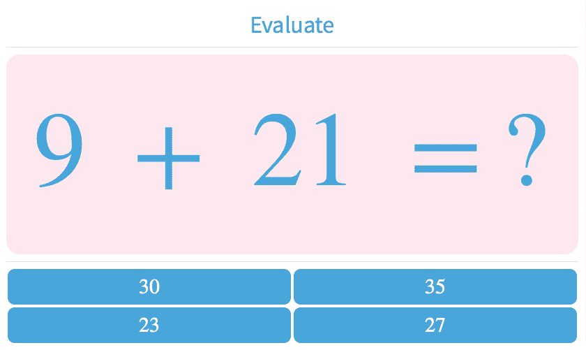 I - Practice with Math Games